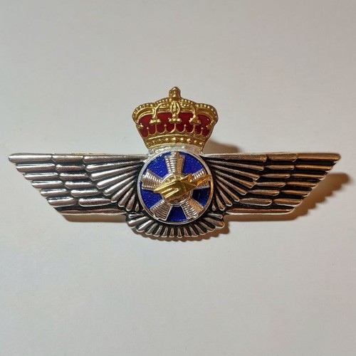 Spanish Air Force Badge. Engineer Corps Insignia "Rokiski" 9 Cm, 2000'S ...