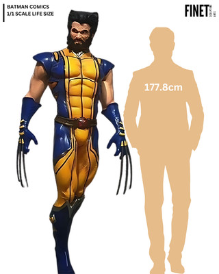 WOLVERINE COMICS VERSION Custom Statue Life Size 6 foot cinema store ...