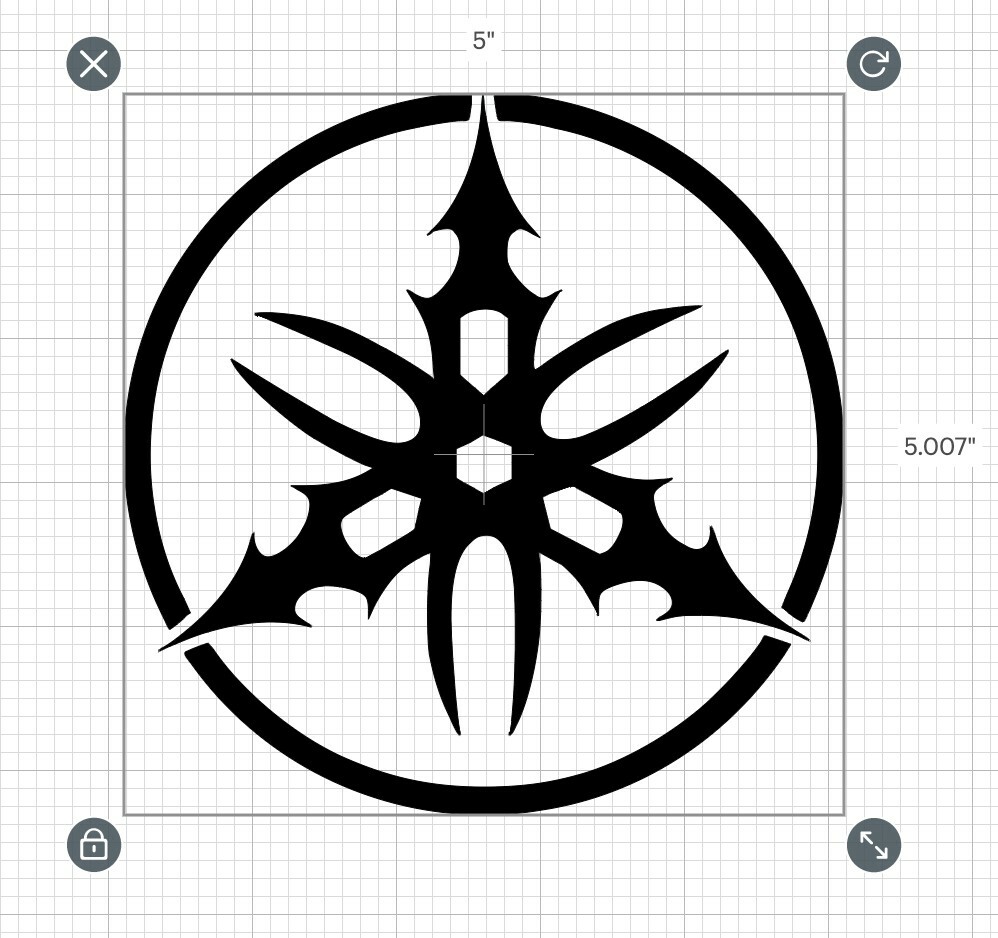 Yamaha Stencil Logo Stencil 20x5cm 'YAMAHA' Logo, 1 Piece