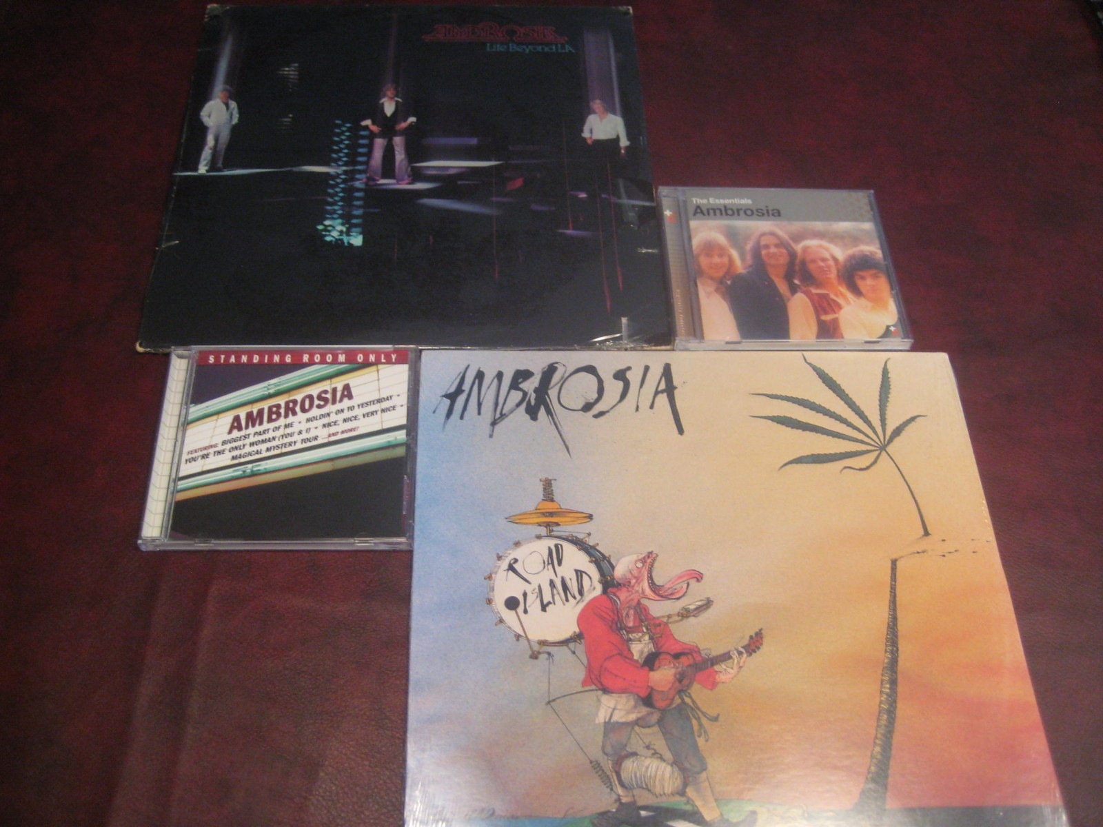 AMBROSIA LIFE BEYOND LA & ROAD ISLAND ORIGINAL WARNER BROTHER Analog ...