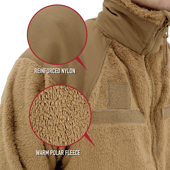 US Gen III L3 Ecwcs Level 3 Army Fleecejacke Jacke Polar Fleece Coyote | eBay