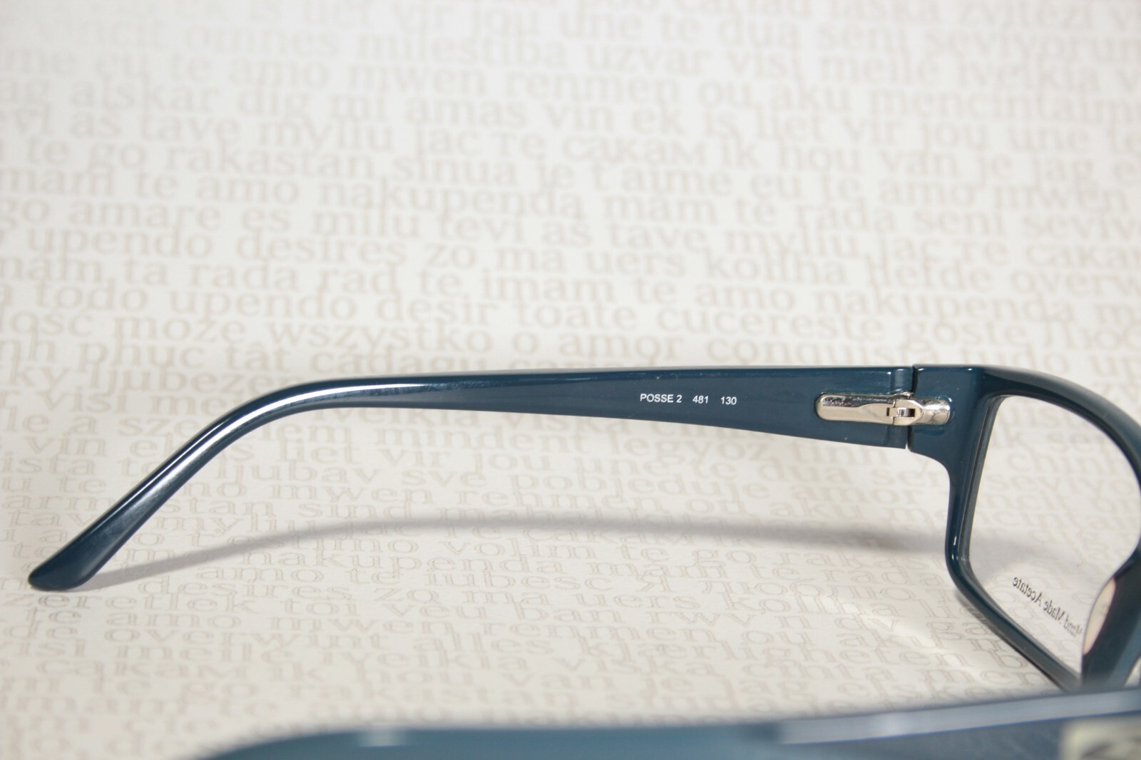 Men's SMITH mod. POSSE 2 Pale Blue Full Rim Acetate Glasses Eyeglass ...