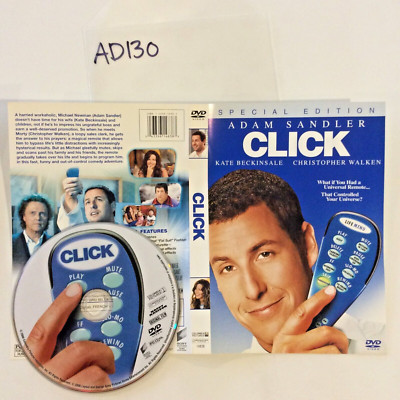 Click (DVD, 2006, Special Edition) No Case No Tracking #AD130 | eBay