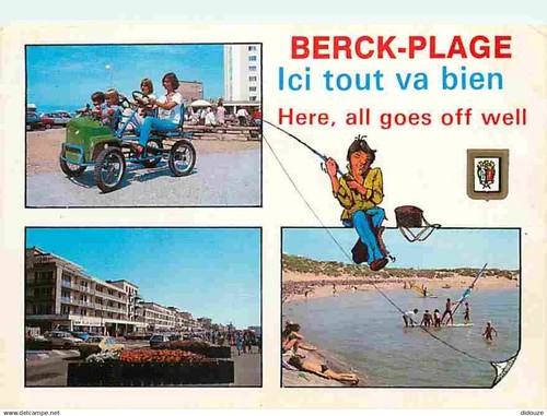 62 - Berck sur Mer - Multivues - Automobiles - Voiture à pédales - Scènes de Pla | eBay