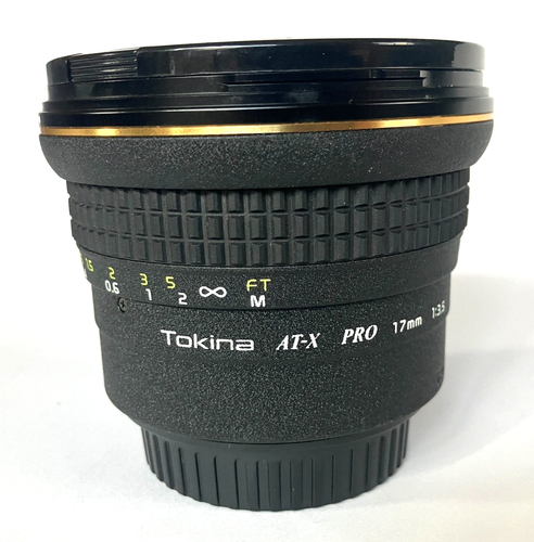 Exc+++Tokina AT-X PRO 17mm F3.5 Aspherical MF/AF For Canon EF from ...