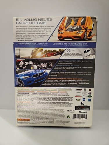 Forza Motorsport 4-Limited Collector Edition Microsoft Xbox 360 2011 ...