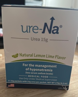 Ure-Na Natural Lemon Lime Urea Powder 8 x 22g packets per box 15g urea ...