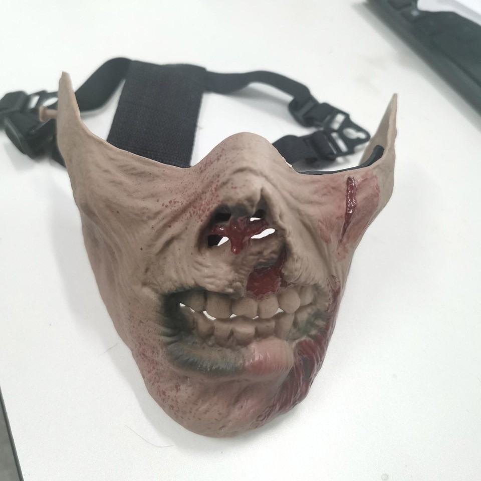 New Army Zombie Skull Half-face Corpse Airsoft Paintball Tactical ...