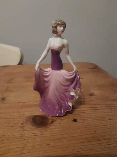 Beautiful Coalport Figurine “Selina” Decorated By Hand | eBay UK