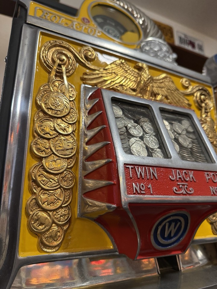 Watling Rol-A-Top Nickel Vintage Slot Machine | eBay