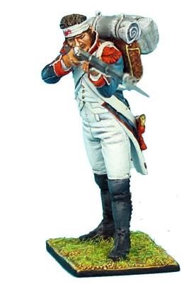 NAP0335 - French 18th Line Infantry Grenadier Firing - Napoleonic ...