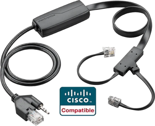 PLT Poly Plantronics APC-43 EHS Headset Adapter phone cisco avaya 42 ...