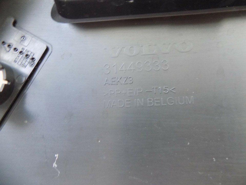 VOLVO XC40 2018 BLACK LOWER REAR BUMPER GENUINE PDC 31449333 #B7045 ...