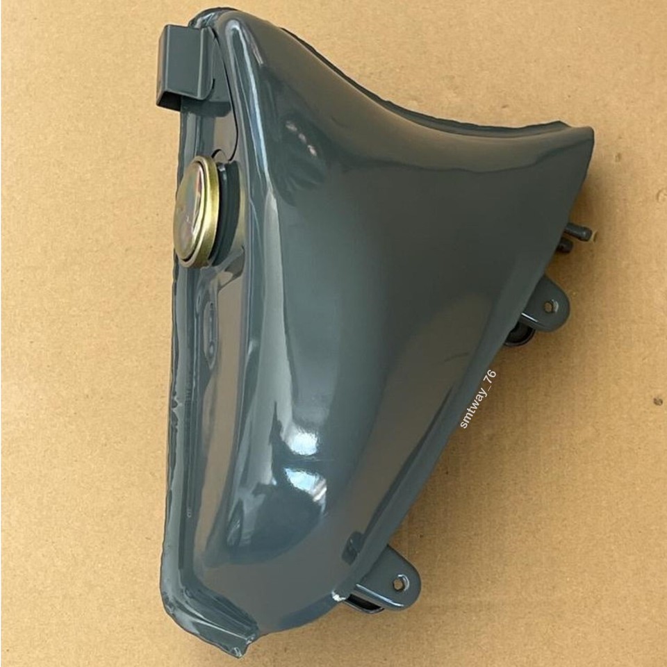 BRAND NEW HONDA STEP THRU C50 C65 C70 C90 FUEL GAS TANK [GREY] FREE ...