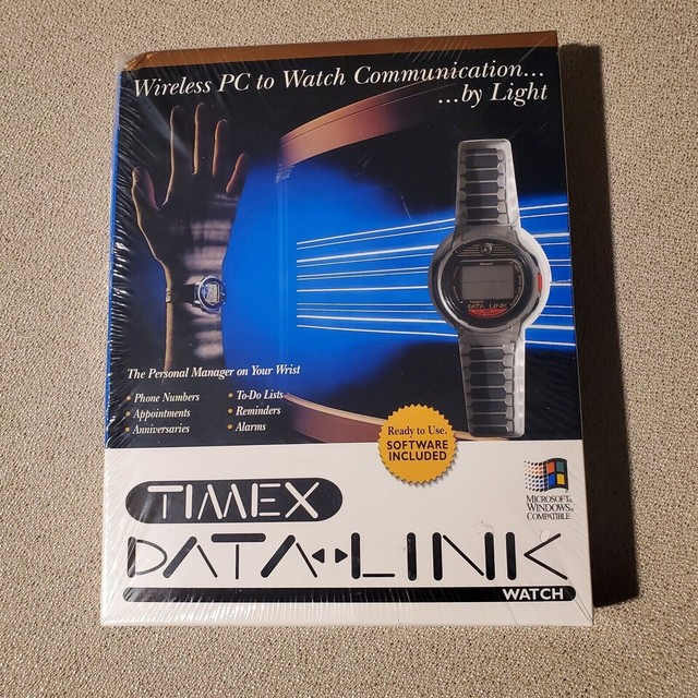 Timex Mens Data Link 150 Watch With Battery for sale online | eBay