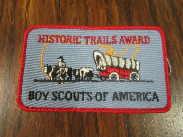 Historic Trail Awards Embroidered Patch c64 | eBay