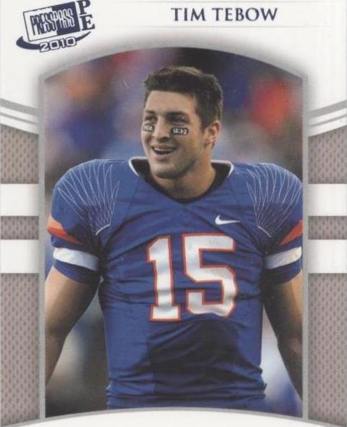 2010 Press Pass Portrait Edition - Tim Tebow #45 Blue (RC) for sale ...