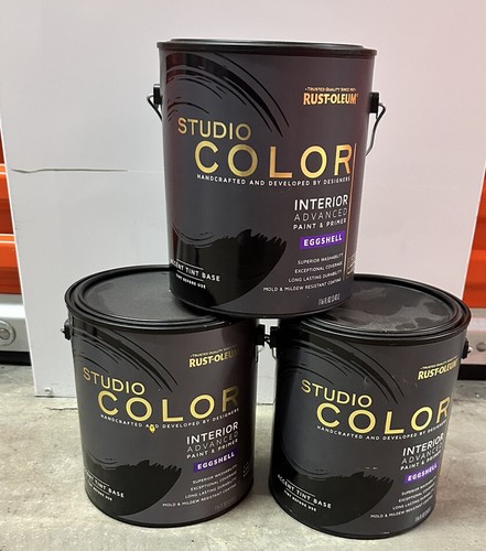 Rust-Oleum Studio Color Accent Tint Base Interior Paint Primer Eggshell ...