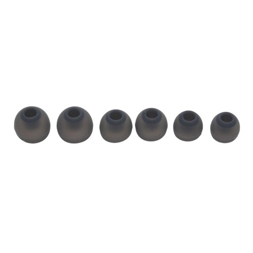 6x Earbud Tips Silicone Small Medium Large in Ear Earphones Earbuds Ear ...