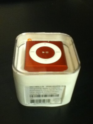 Red Apple iPod Shuffle 4th Gen, Special Edition, 2GB, MKML2TZ/A | eBay