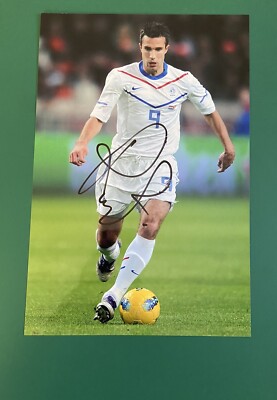ROBIN VAN PERSIE - MANCHESTER UNITED & ARSENAL FOOTBALL SIGNED 12X8 ...