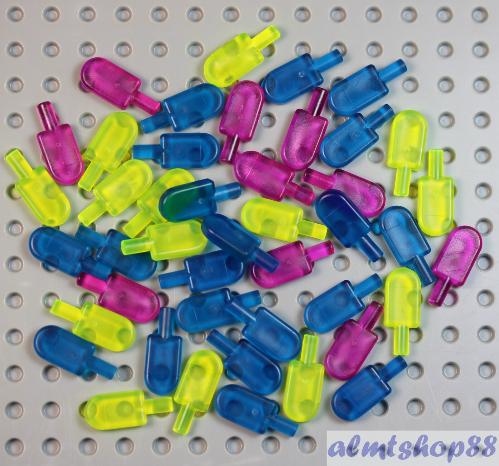 LEGO - Popsicles Pink Yellow - Dessert Ice Cream Food Fruit Picnic ...