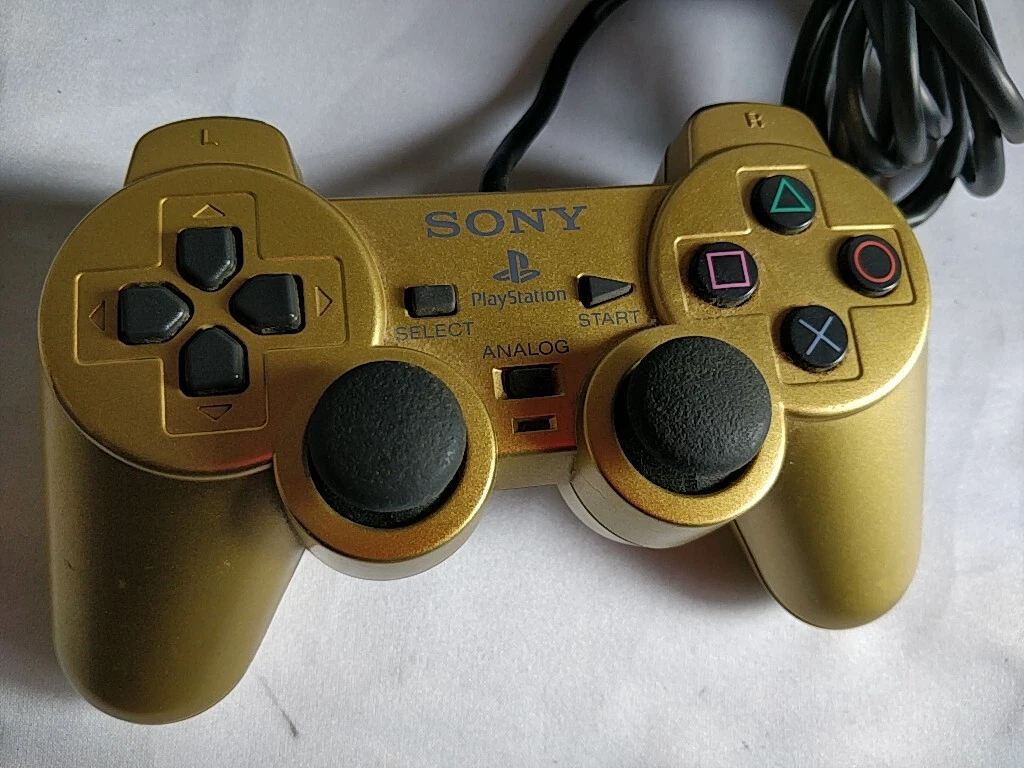 Playstation 2 Controller Gold