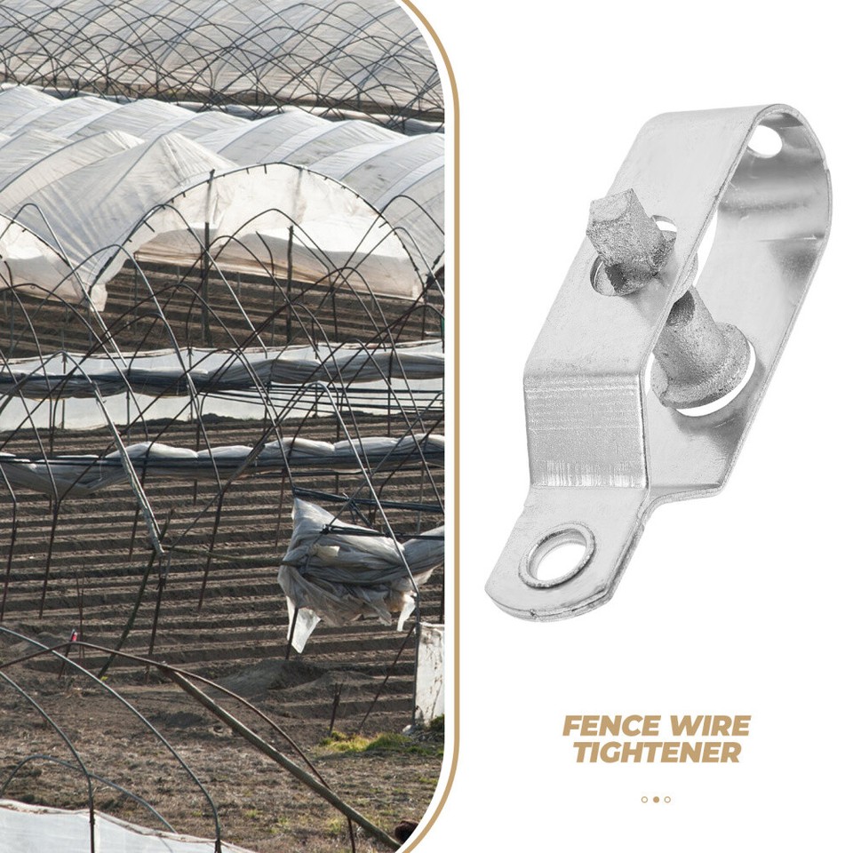 10pcs Wire Fence Strainer Fence Wire Tensioner Tool Steel Electric ...