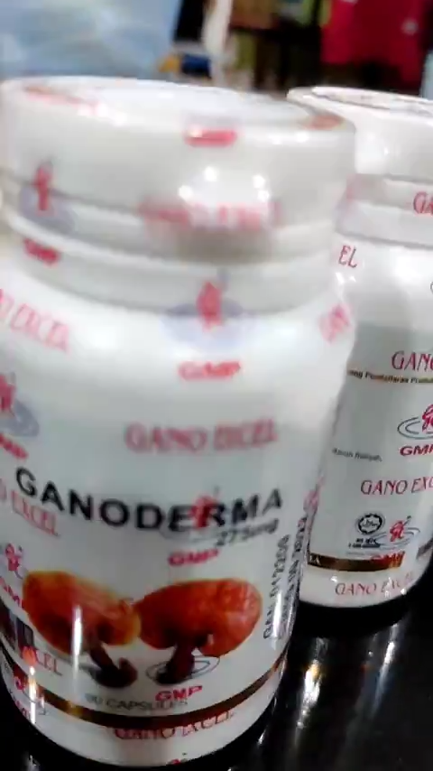 GANO Excel Excellium + Ganoderma Lucidum 90 Caps Reishi Lingzhi Immune ...
