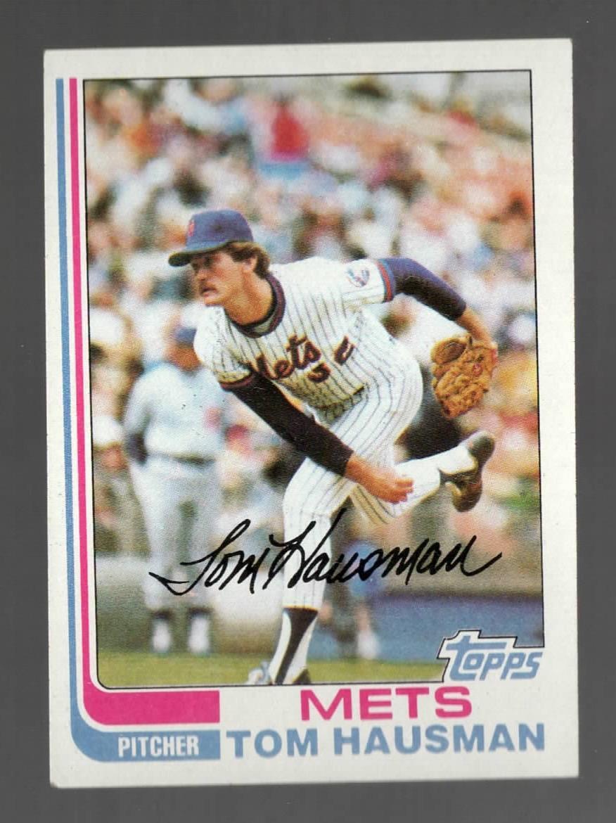 1982 Topps Tom Hausman New York Mets #524 Very Good | eBay