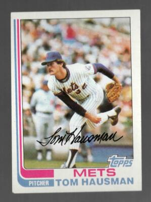 1982 Topps Tom Hausman New York Mets #524 Very Good | eBay