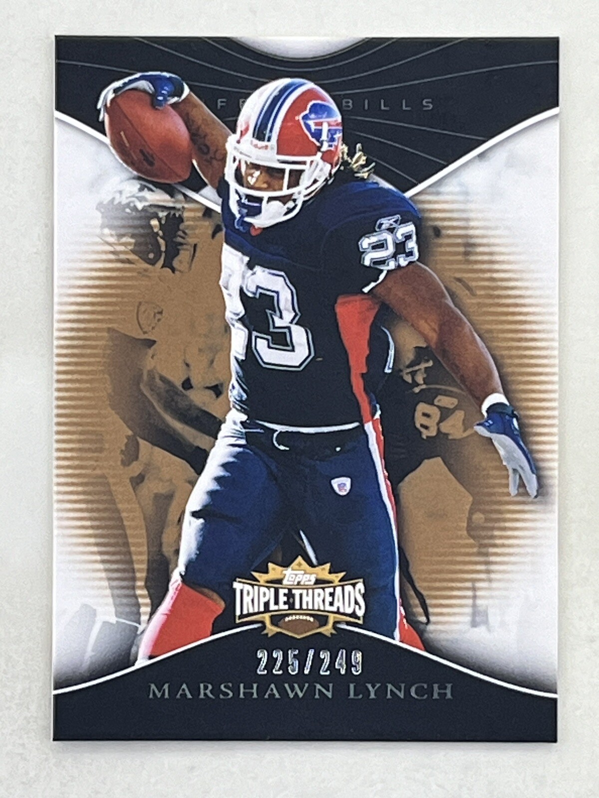 Marshawn Lynch 2009 Topps Triple Threads Sepia /249 #41 NFL Buffalo ...