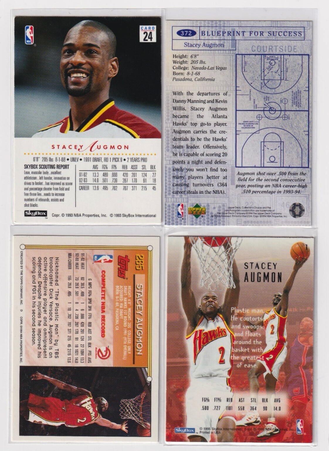 Lot of 10 Different STACEY AUGMON Basketball Cards RC | eBay