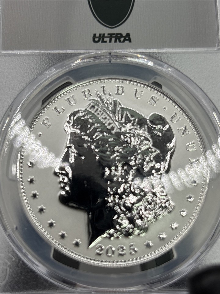 2025-S Reverse Proof Morgan Silver Dollar Rev PR PCGS PF70 - Ultra ...