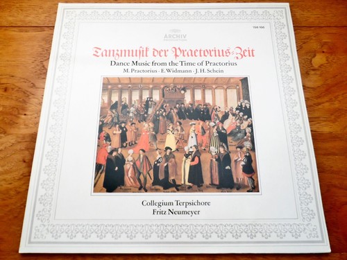 Fritz Neumeyer ♫ Tanzmusik Der Praetorius-Zeit ♫ Rare German Import ...