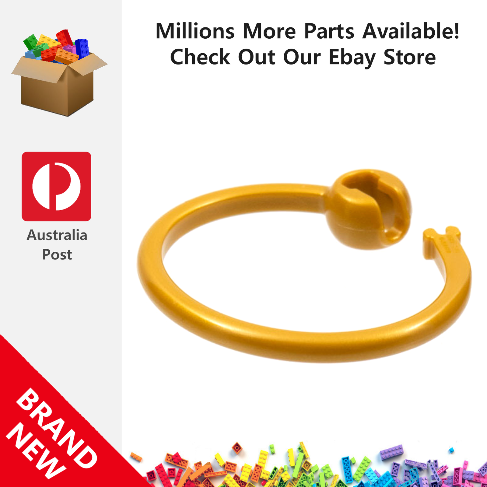 Genuine LEGO™ - Bag Tag Ring - 73767 New Parts | eBay Australia