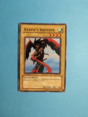 Yu-Gi-Oh! TCG Harpie's Brother Pharaoh's Servant SDJ-011 1st Edition | eBay