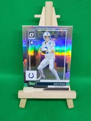 2022 Donruss Optic Silver Holo Prizm Matt Ryan #82 Indianapolis Colts ...
