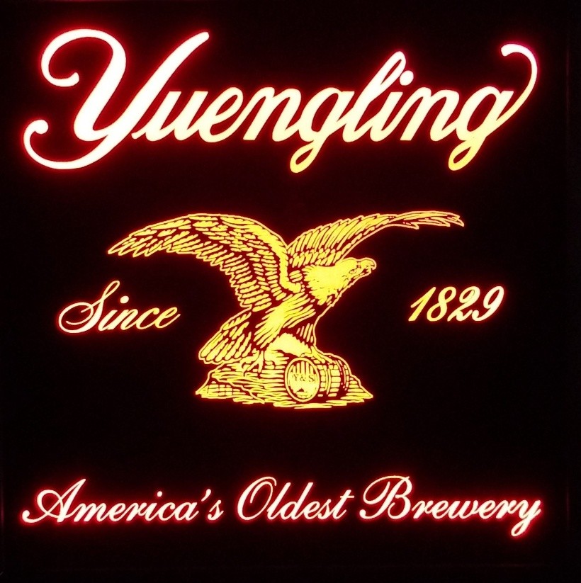 Yuengling Beer LED Sign Personalized, Home bar pub Sign, Lighted Sign ...