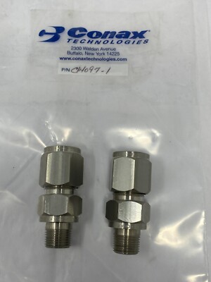 2-Conax Technologies PG Gland 3/4" NPT Compression Fittings 1-Element ...