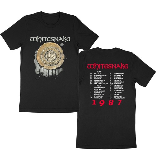 New WHITESNAKE Self Titled Tour Gift For Fans Unisex S-5XL Shirt BI04 ...