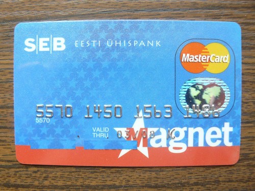 Estonia Estonian Uhispank SEB Group MasterCard Credit Card Expired 03/ ...