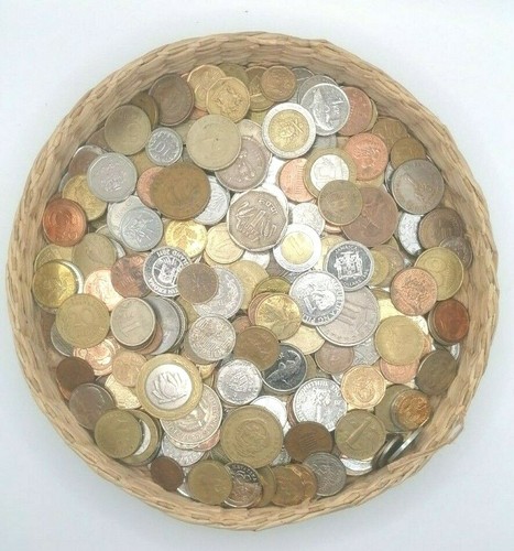 WORLD Coin Bulk MIX Lot of 5 random coins Mixed countries years ...