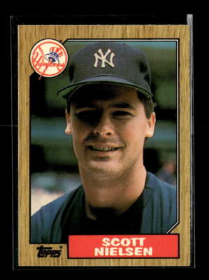 1987 Topps #57 Scott Nielsen Collector's Edition (Tiffany) | eBay