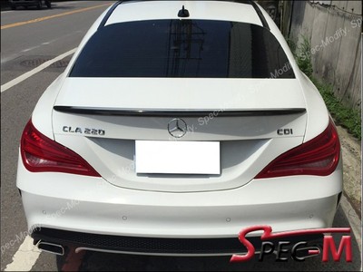 CLA45 AMG Carbon Fiber Trunk Wing Spoiler For C117 2013+ CLA200 CLA250 ...