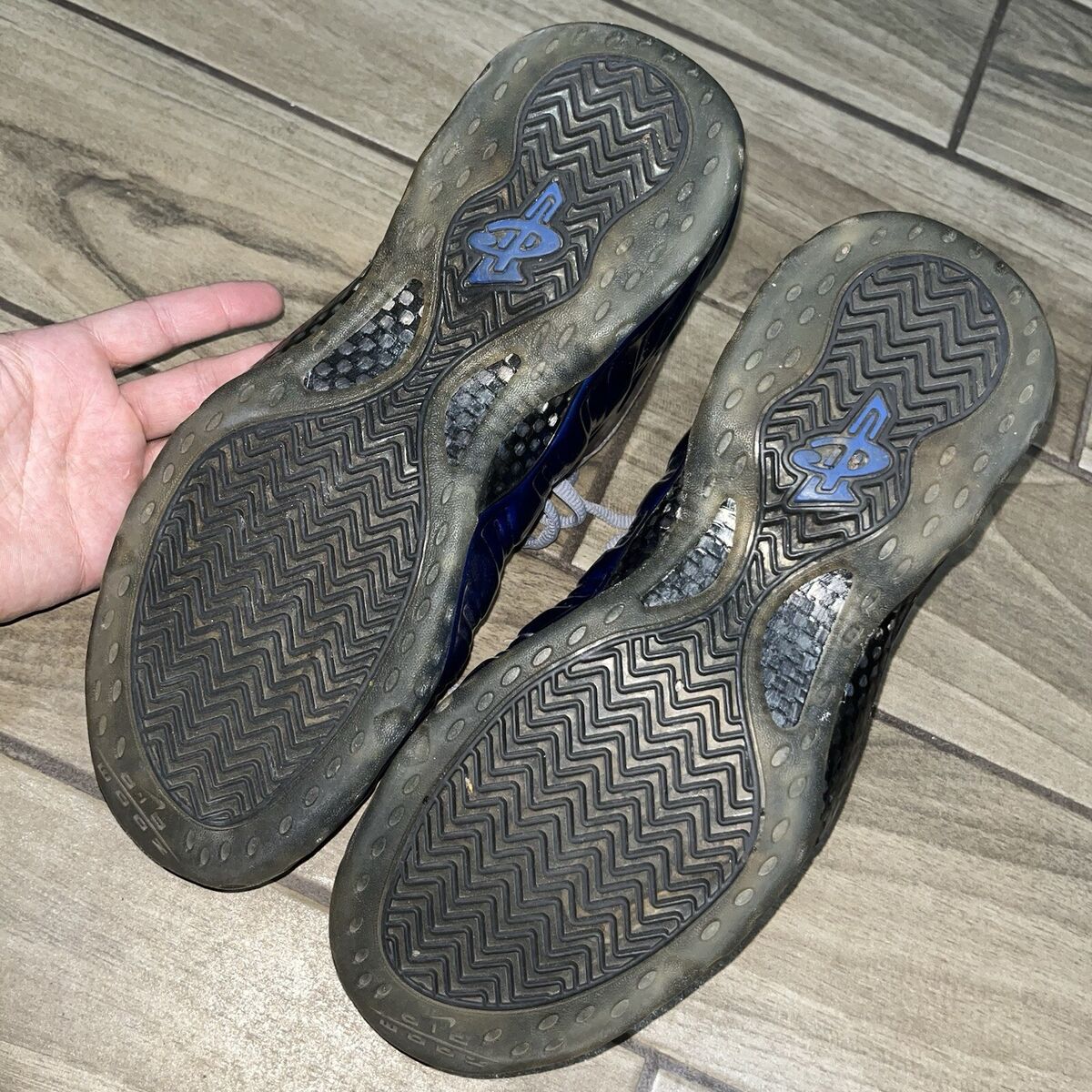 Nike Air Foamposite One Size 11 Penny Sport Royal Blue Grey Nike Air Foamposite One Size 11 Penny Sport Royal Blue Grey