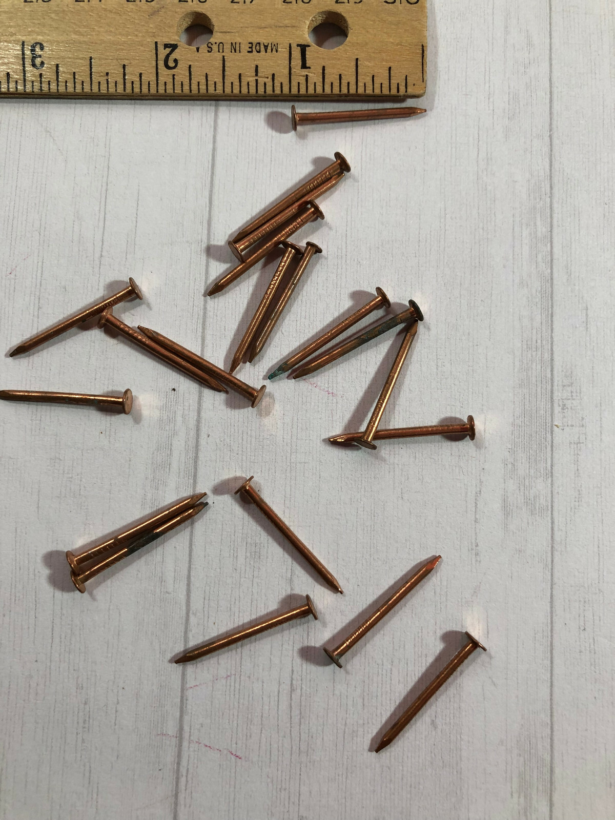 1 Inch Copper Nails for Crafts & Roofing New Solid Copper Nails 20 PCS ...