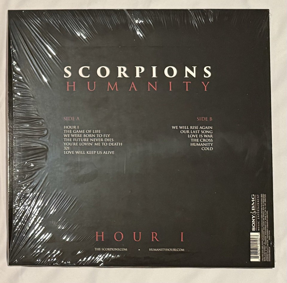 RARE** Scorpions - Humanity Hour 1 - PINK Vinyl, Limited Edition | eBay