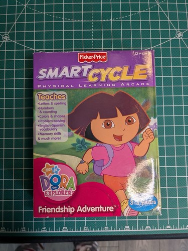 Fisher Price Smart Cycle - Dora the Explorer Game Cartridge - NEW IN ...