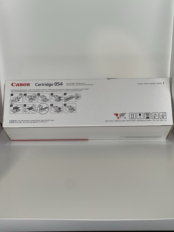 GENUINE ORIGINAL CANON 054 CYAN TONER CARTRIDGE BRAND NEW SEALED ...